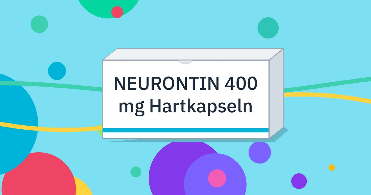 Symbolbild: Packung mit der Aufschrift NEURONTIN 400 mg Hartkapseln (PZN 07153971) – Verfügbarkeit und Bezug in Apotheken in Frankfurt am Main