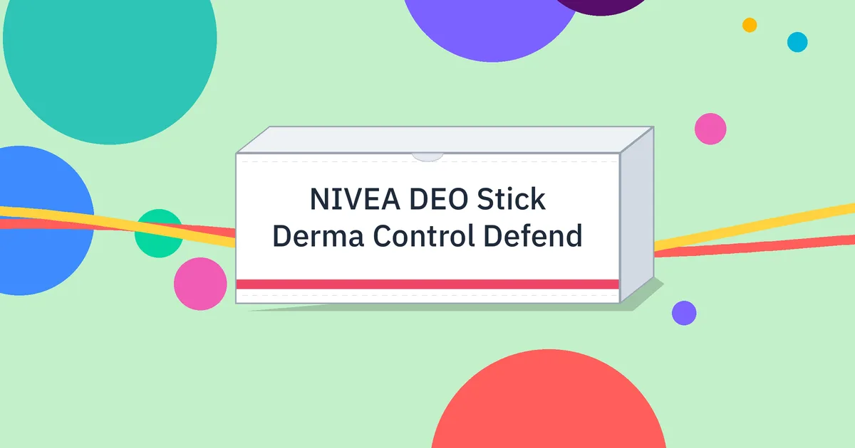 Symbolbild: Packung mit der Aufschrift NIVEA DEO Stick Derma Control Defend (PZN 20723232) – Verfügbarkeit und Bezug in Apotheken in Frankfurt am Main