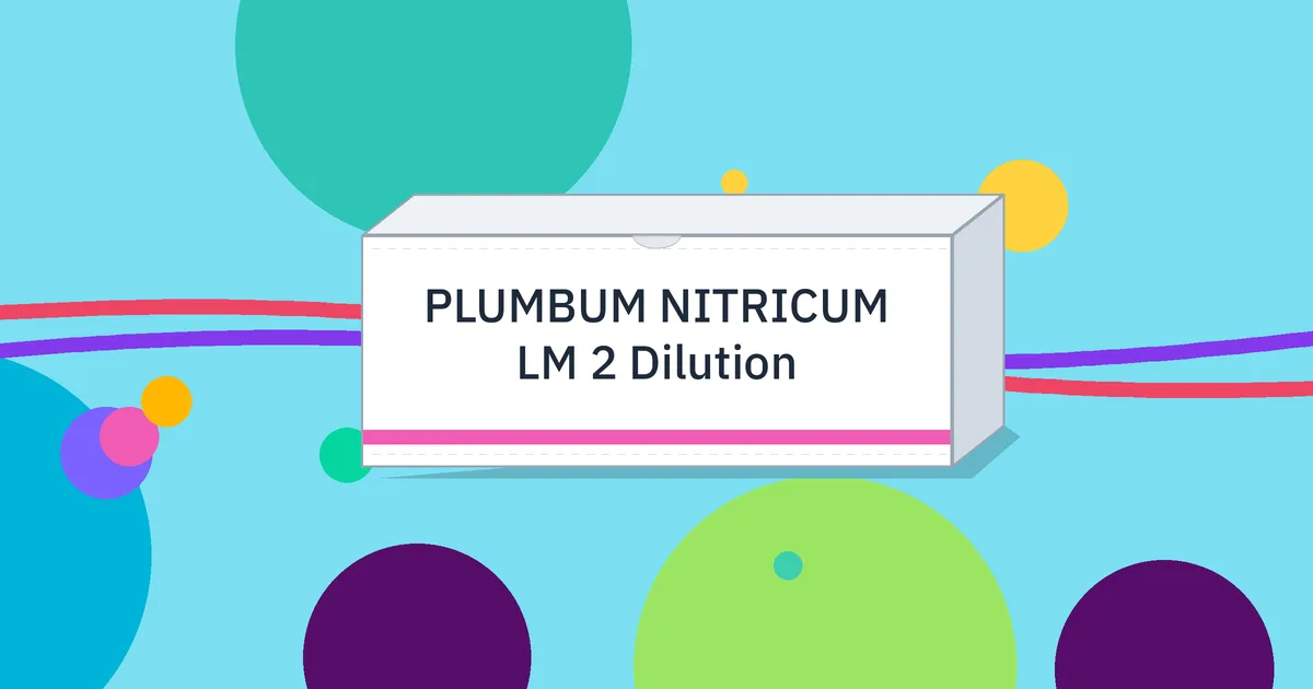 Symbolbild: Packung mit der Aufschrift PLUMBUM NITRICUM LM 2 Dilution (PZN 13041911) – Verfügbarkeit und Bezug in Apotheken in Frankfurt am Main