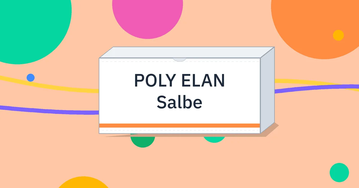 Symbolbild: Packung mit der Aufschrift POLY ELAN Salbe (PZN 05966486) – Verfügbarkeit und Bezug in Apotheken in Frankfurt am Main