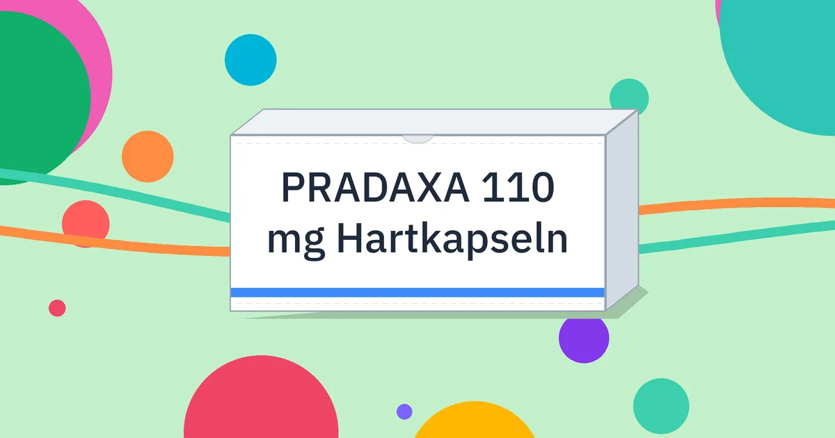 Symbolbild: Packung mit der Aufschrift PRADAXA 110 mg Hartkapseln (PZN 18800416) – Verfügbarkeit und Bezug in Apotheken in Frankfurt am Main