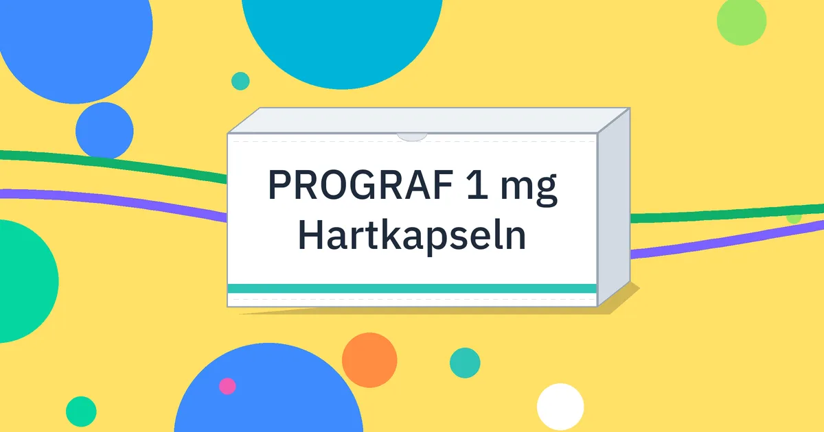 Symbolbild: Packung mit der Aufschrift PROGRAF 1 mg Hartkapseln (PZN 13425244) – Verfügbarkeit und Bezug in Apotheken in Frankfurt am Main