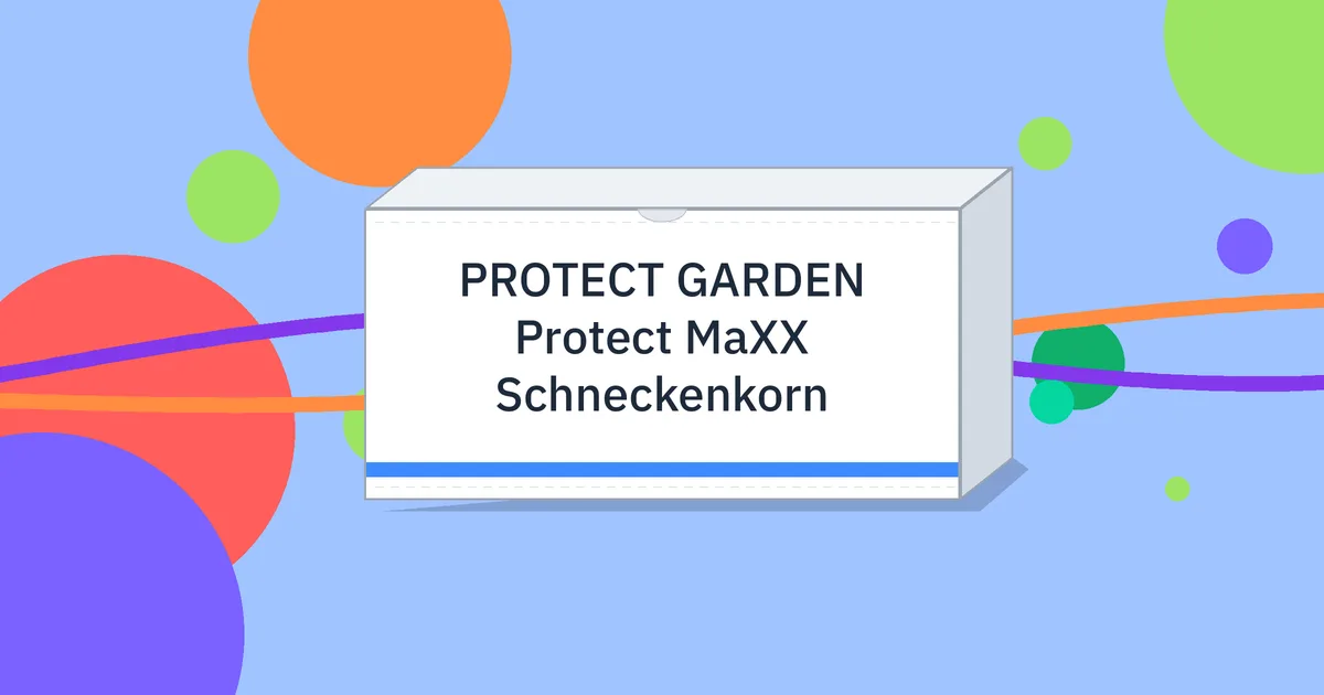 Symbolbild: Packung mit der Aufschrift PROTECT GARDEN Protect MaXX Schneckenkorn (PZN 12405771) – Verfügbarkeit und Bezug in Apotheken in Frankfurt am Main