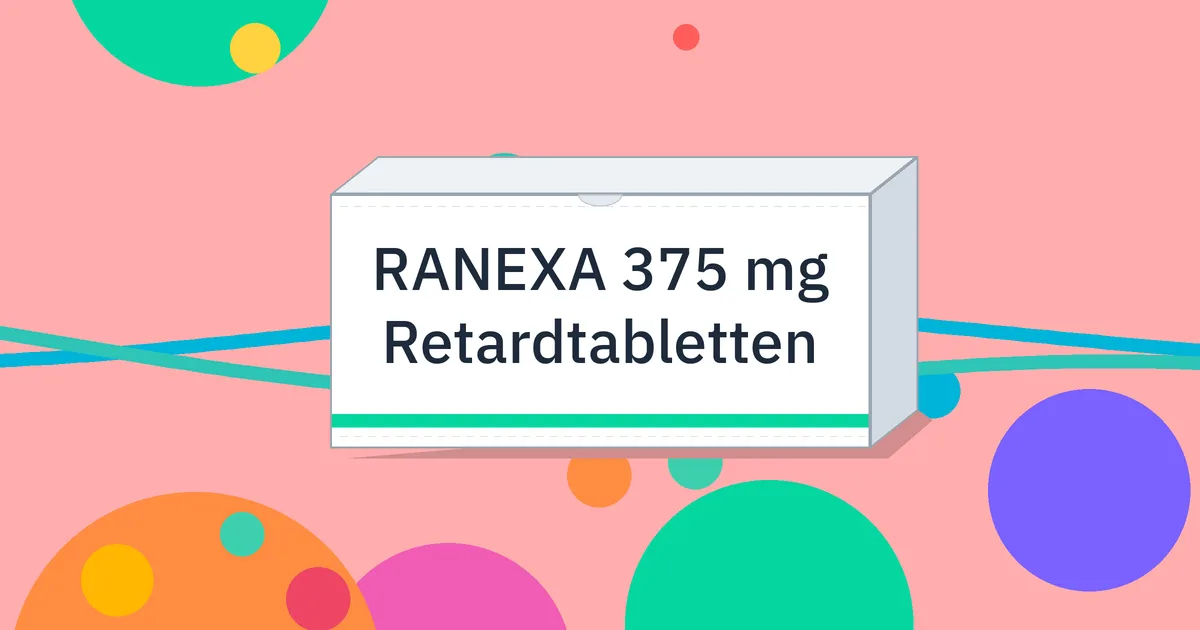 Symbolbild: Packung mit der Aufschrift RANEXA 375 mg Retardtabletten (PZN 17598898) – Verfügbarkeit und Bezug in Apotheken in Frankfurt am Main