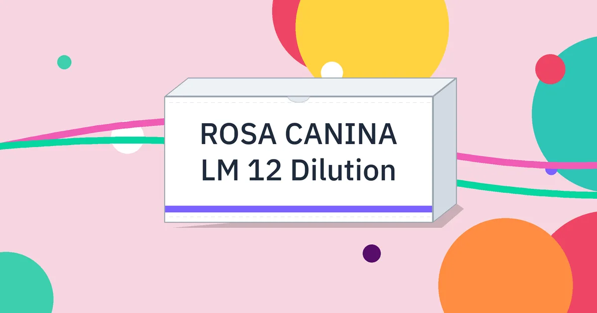 Symbolbild: Packung mit der Aufschrift ROSA CANINA LM 12 Dilution (PZN 13055362) – Verfügbarkeit und Bezug in Apotheken in Frankfurt am Main