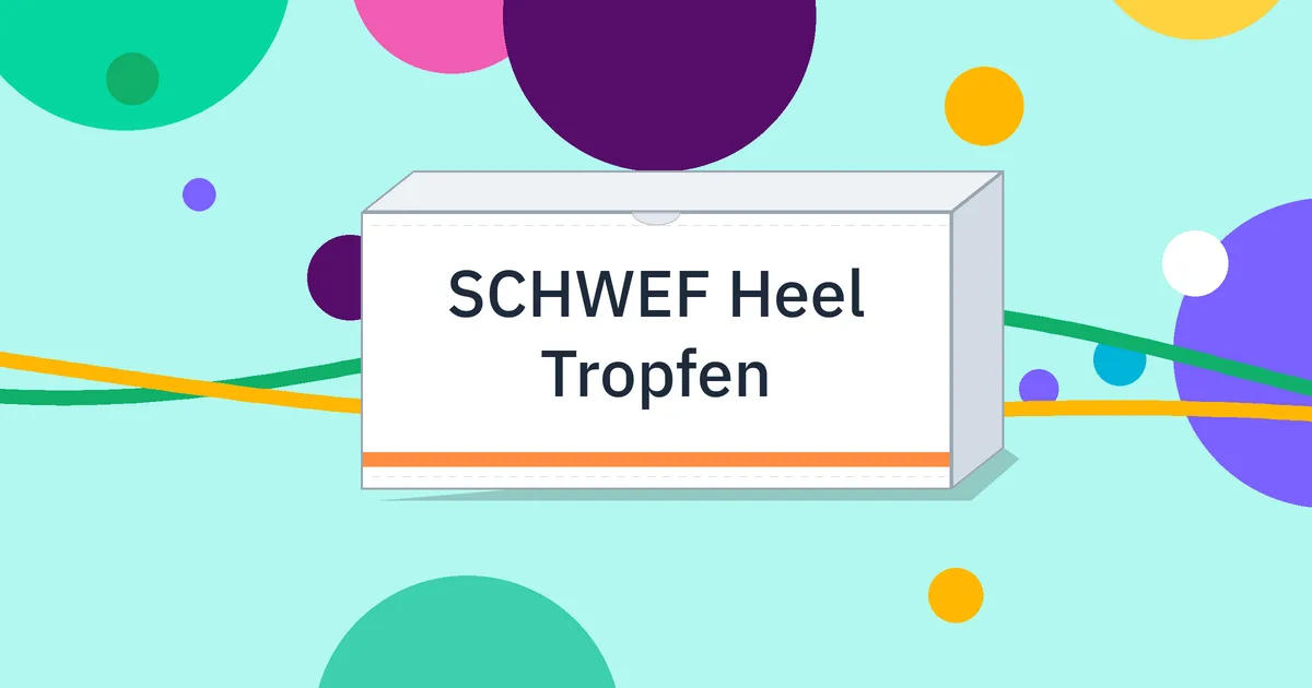 Symbolbild: Packung mit der Aufschrift SCHWEF Heel Tropfen (PZN 00919499) – Verfügbarkeit und Bezug in Apotheken in Frankfurt am Main