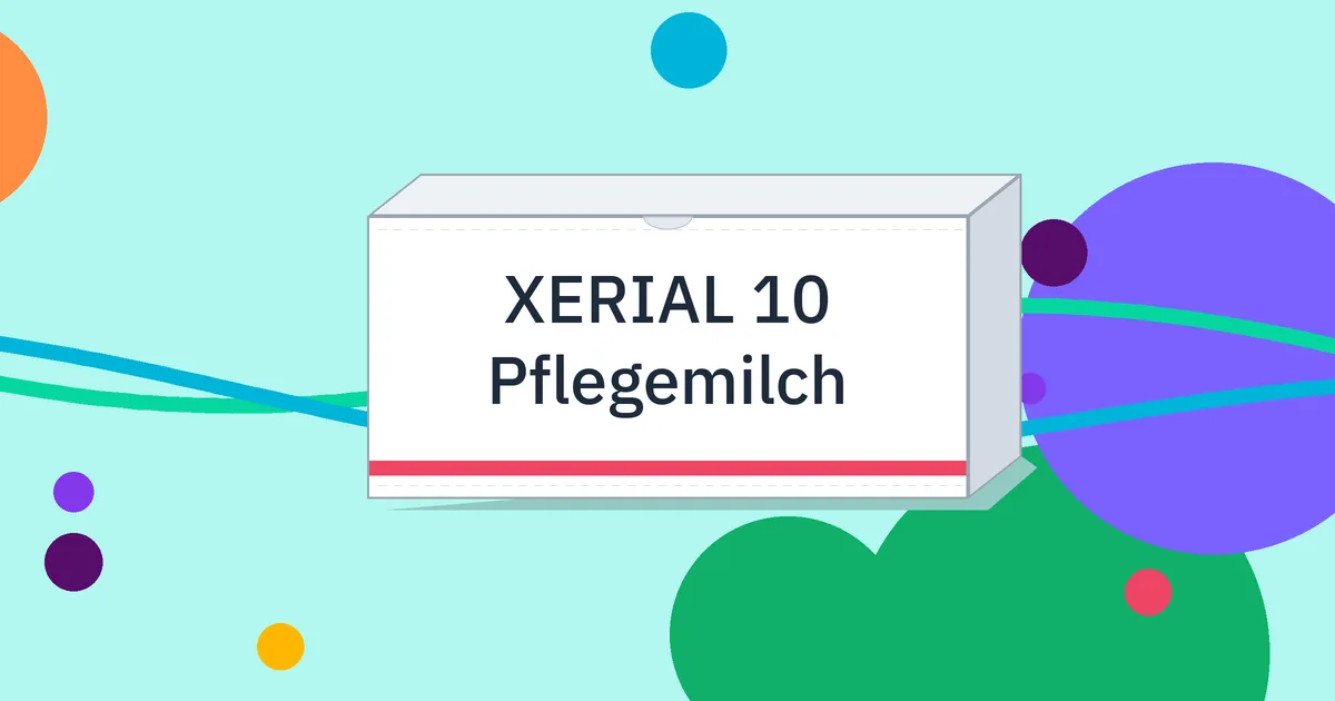 Symbolbild: Packung mit der Aufschrift XERIAL 10 Pflegemilch (PZN 20788705) – Verfügbarkeit und Bezug in Apotheken in Frankfurt am Main