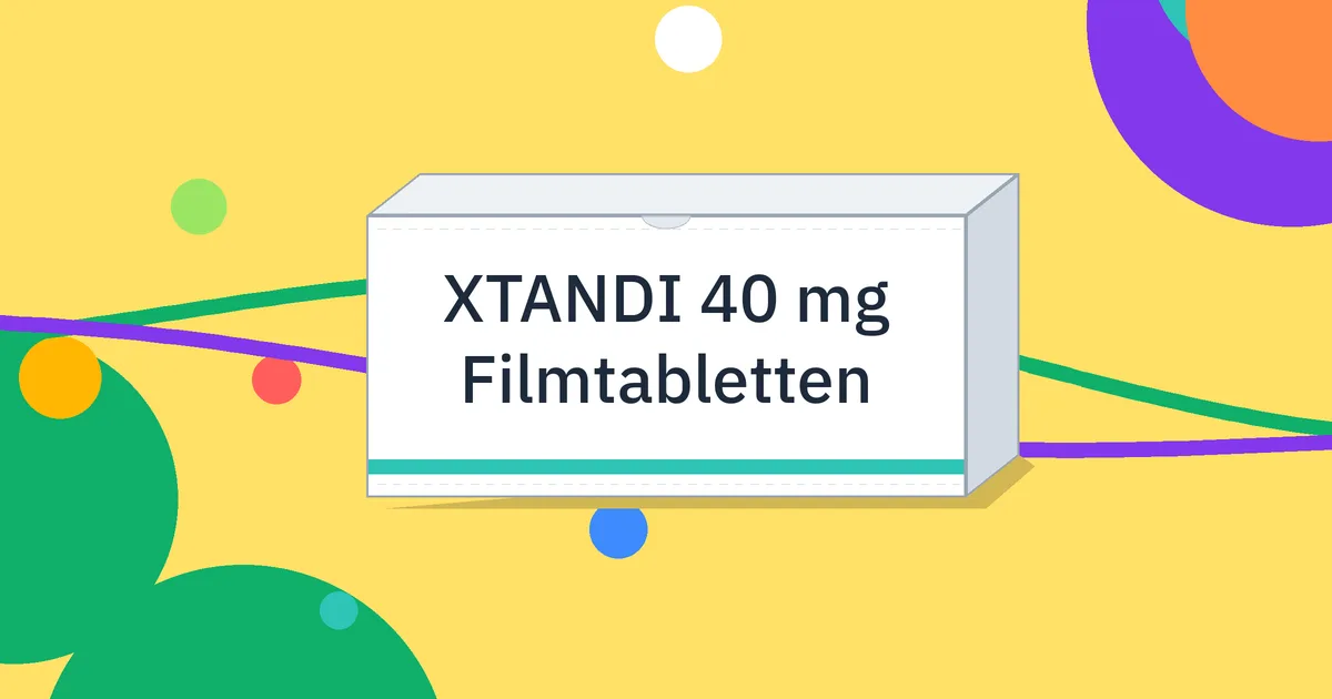 Symbolbild: Packung mit der Aufschrift XTANDI 40 mg Filmtabletten (PZN 16679755) – Verfügbarkeit und Bezug in Apotheken in Frankfurt am Main