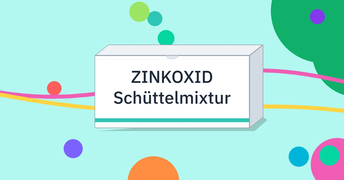 Symbolbild: Packung mit der Aufschrift ZINKOXID Schüttelmixtur (PZN 18432467) – Verfügbarkeit und Bezug in Apotheken in Frankfurt am Main