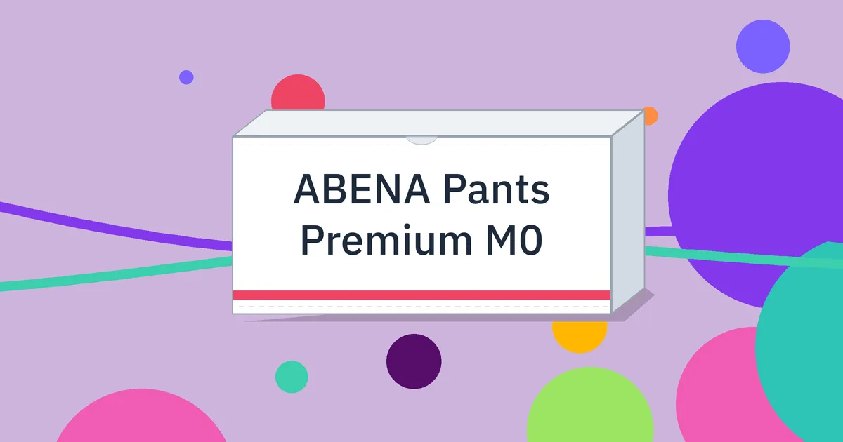 Symbolbild: Packung mit der Aufschrift ABENA Pants Premium M0 (PZN 17895188) – Verfügbarkeit und Bezug in Apotheken in Frankfurt am Main