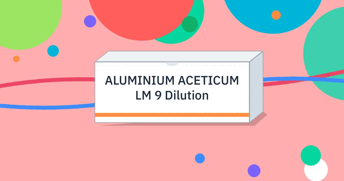 Symbolbild: Packung mit der Aufschrift ALUMINIUM ACETICUM LM 9 Dilution (PZN 13316182) – Verfügbarkeit und Bezug in Apotheken in Frankfurt am Main