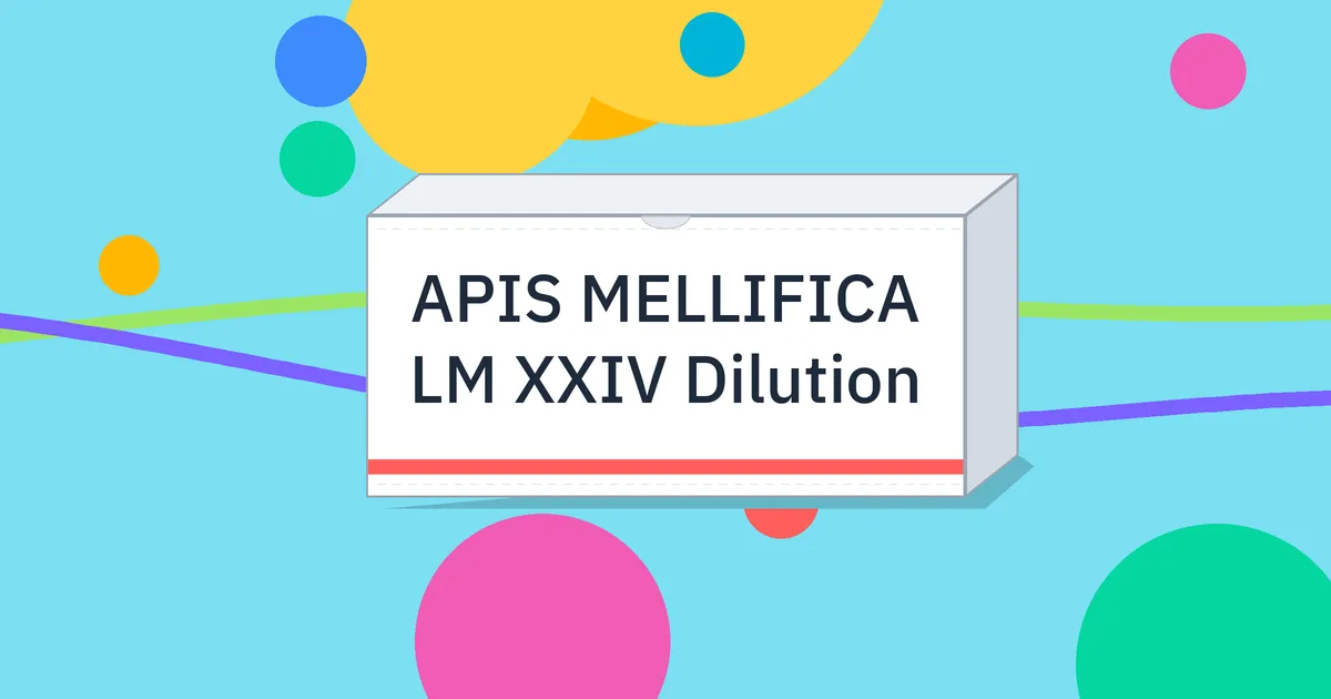 Symbolbild: Packung mit der Aufschrift APIS MELLIFICA LM XXIV Dilution (PZN 02673588) – Verfügbarkeit und Bezug in Apotheken in Frankfurt am Main