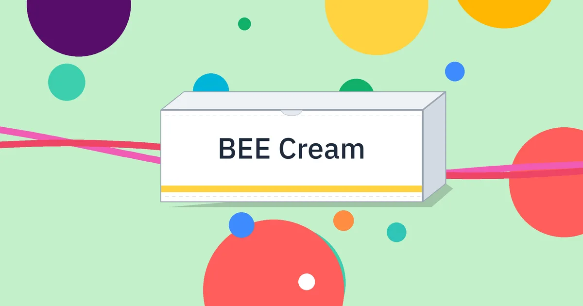 Symbolbild: Packung mit der Aufschrift BEE Cream (PZN 19469165) – Verfügbarkeit und Bezug in Apotheken in Frankfurt am Main