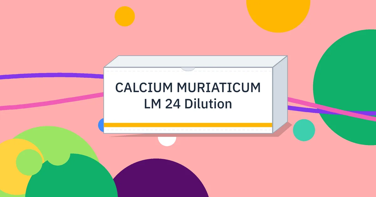 Symbolbild: Packung mit der Aufschrift CALCIUM MURIATICUM LM 24 Dilution (PZN 13409423) – Verfügbarkeit und Bezug in Apotheken in Frankfurt am Main