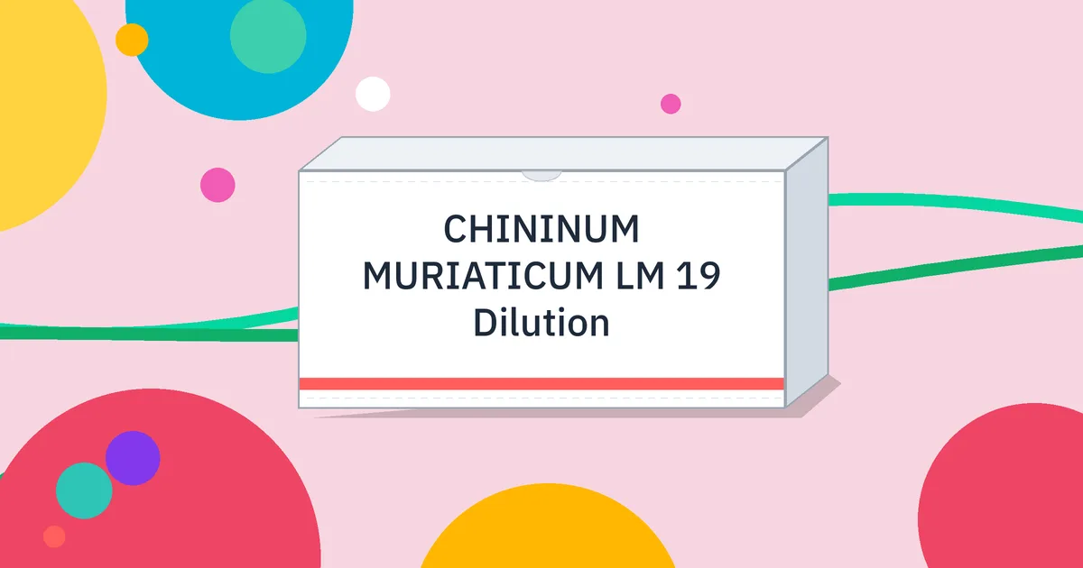Symbolbild: Packung mit der Aufschrift CHININUM MURIATICUM LM 19 Dilution (PZN 12815233) – Verfügbarkeit und Bezug in Apotheken in Frankfurt am Main