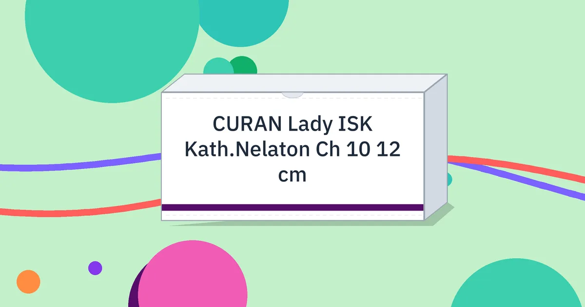 Symbolbild: Packung mit der Aufschrift CURAN Lady ISK Kath.Nelaton Ch 10 12 cm (PZN 19341979) – Verfügbarkeit und Bezug in Apotheken in Frankfurt am Main
