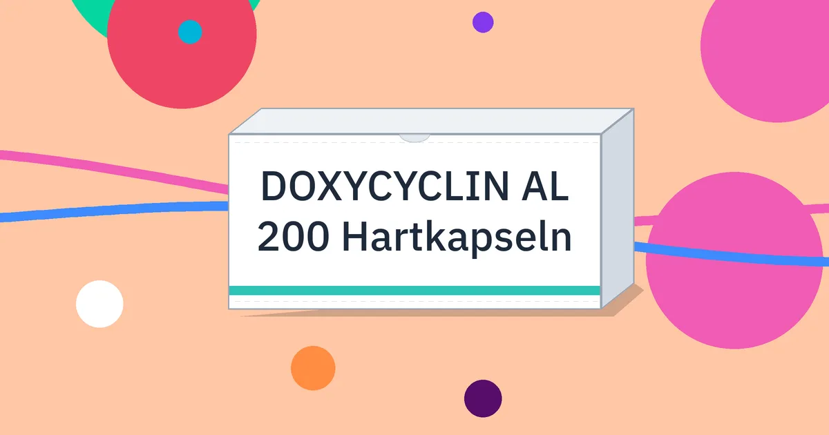 Symbolbild: Packung mit der Aufschrift DOXYCYCLIN AL 200 Hartkapseln (PZN 09424339) – Verfügbarkeit und Bezug in Apotheken in Frankfurt am Main
