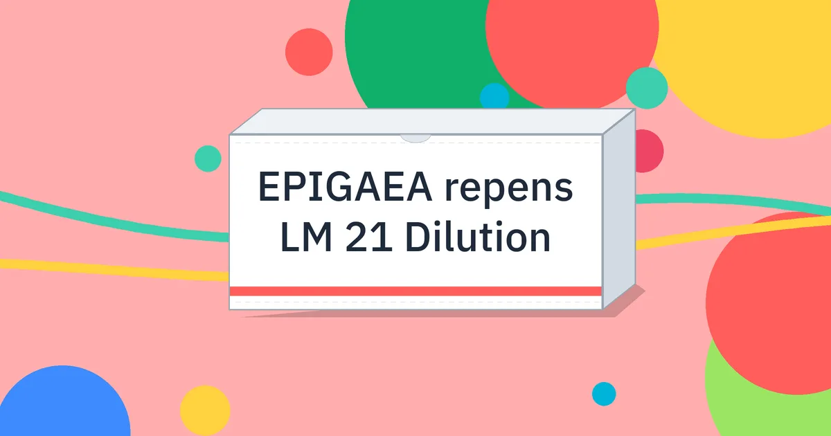 Symbolbild: Packung mit der Aufschrift EPIGAEA repens LM 21 Dilution (PZN 13471758) – Verfügbarkeit und Bezug in Apotheken in Frankfurt am Main