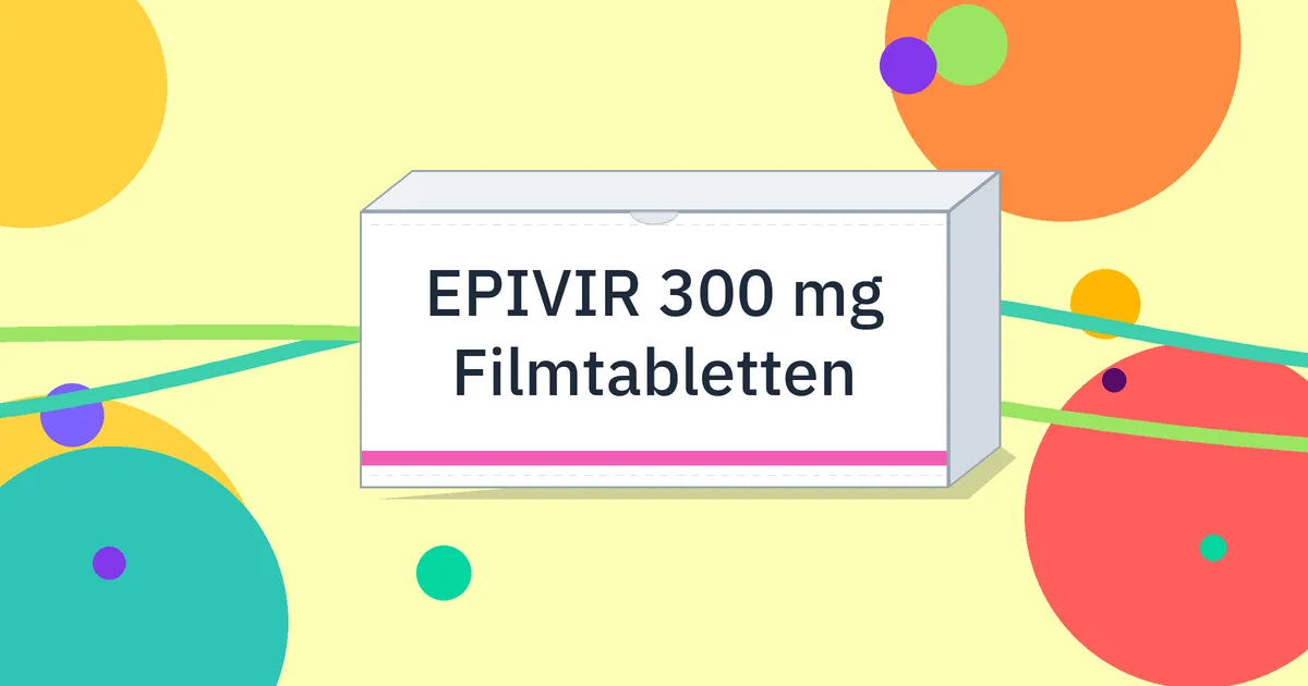 Symbolbild: Packung mit der Aufschrift EPIVIR 300 mg Filmtabletten (PZN 02699607) – Verfügbarkeit und Bezug in Apotheken in Frankfurt am Main