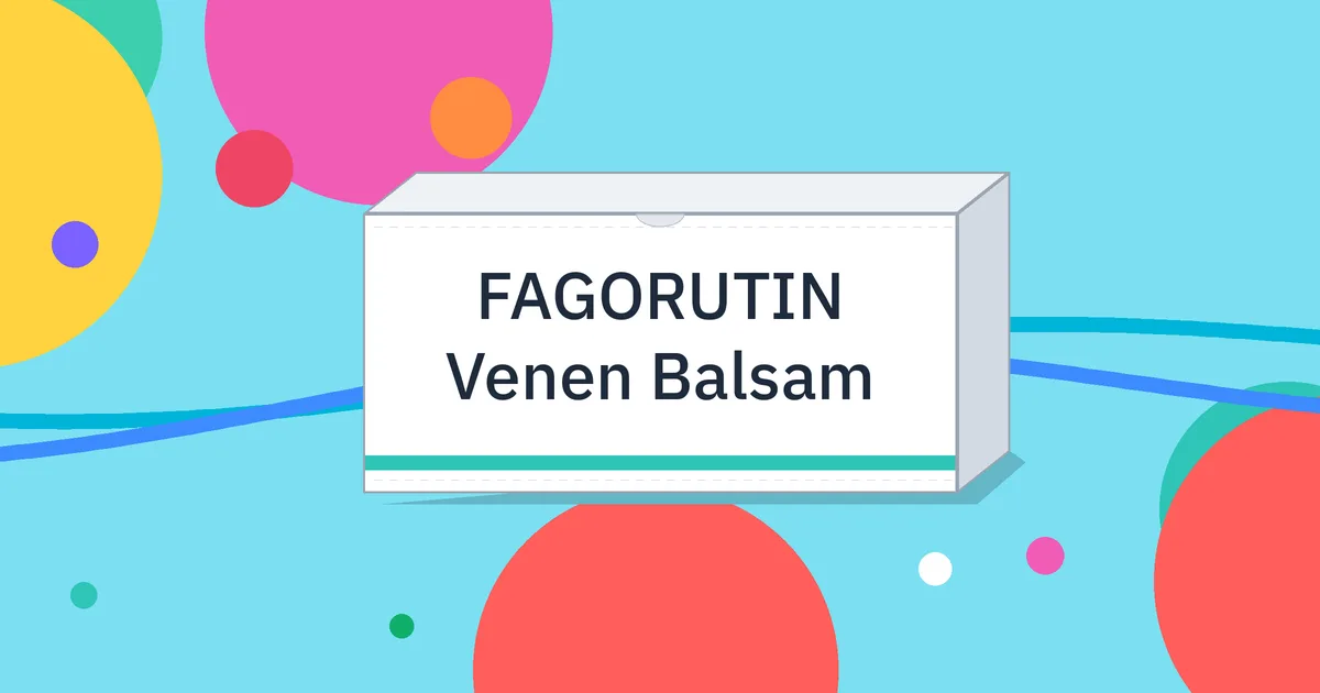 Symbolbild: Packung mit der Aufschrift FAGORUTIN Venen Balsam (PZN 07237194) – Verfügbarkeit und Bezug in Apotheken in Frankfurt am Main