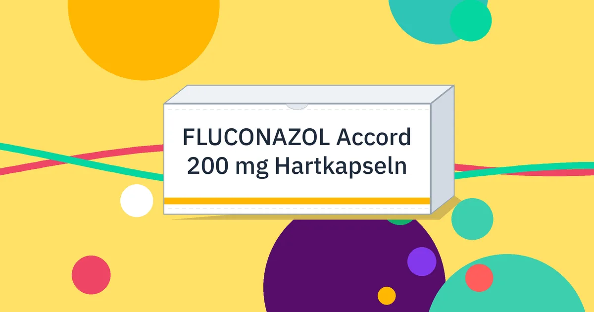 Symbolbild: Packung mit der Aufschrift FLUCONAZOL Accord 200 mg Hartkapseln (PZN 11332550) – Verfügbarkeit und Bezug in Apotheken in Frankfurt am Main