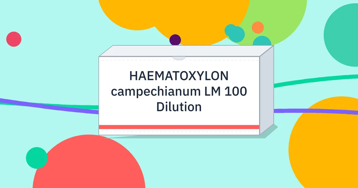 Symbolbild: Packung mit der Aufschrift HAEMATOXYLON campechianum LM 100 Dilution (PZN 13549609) – Verfügbarkeit und Bezug in Apotheken in Frankfurt am Main