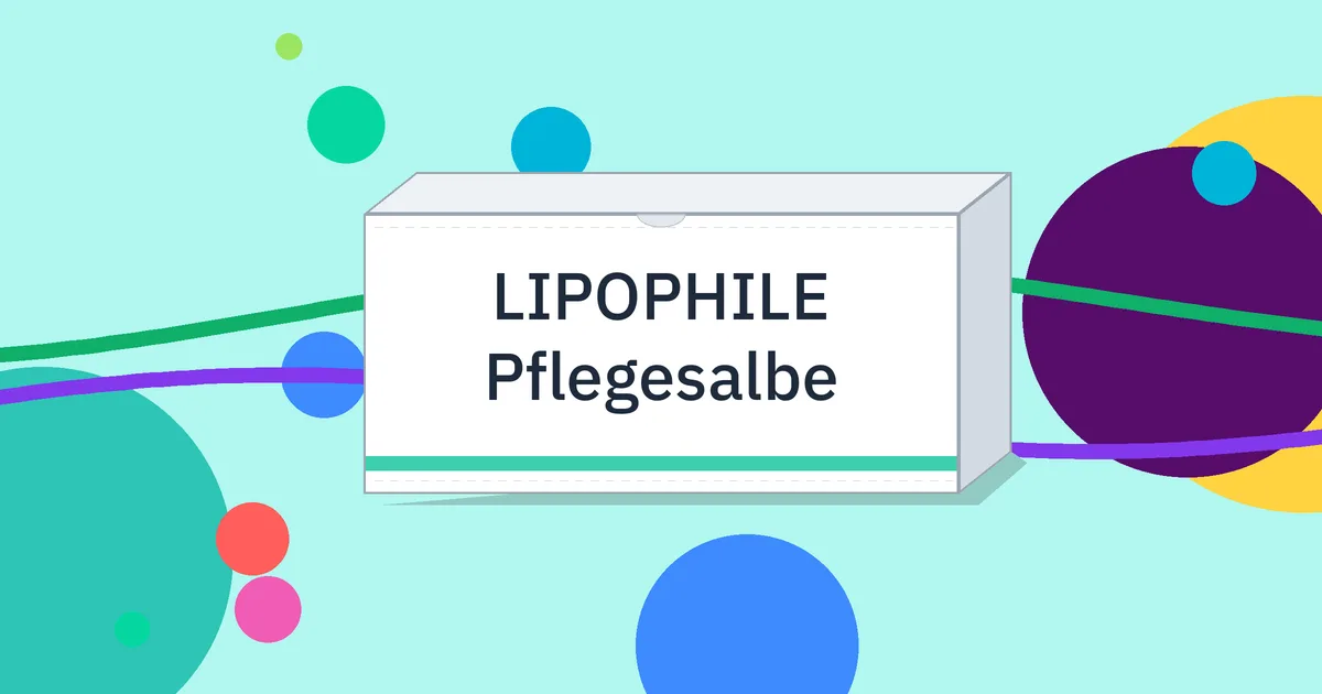 Symbolbild: Packung mit der Aufschrift LIPOPHILE Pflegesalbe (PZN 08436464) – Verfügbarkeit und Bezug in Apotheken in Frankfurt am Main