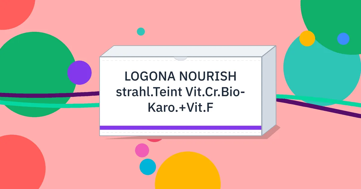 Symbolbild: Packung mit der Aufschrift LOGONA NOURISH strahl.Teint Vit.Cr.Bio-Karo.+Vit.F (PZN 16084909) – Verfügbarkeit und Bezug in Apotheken in Frankfurt am Main