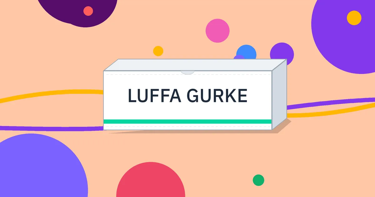 Symbolbild: Packung mit der Aufschrift LUFFA GURKE (PZN 04841914) – Verfügbarkeit und Bezug in Apotheken in Frankfurt am Main