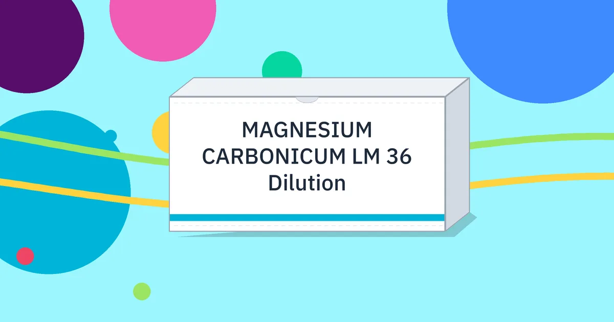 Symbolbild: Packung mit der Aufschrift MAGNESIUM CARBONICUM LM 36 Dilution (PZN 12937249) – Verfügbarkeit und Bezug in Apotheken in Frankfurt am Main