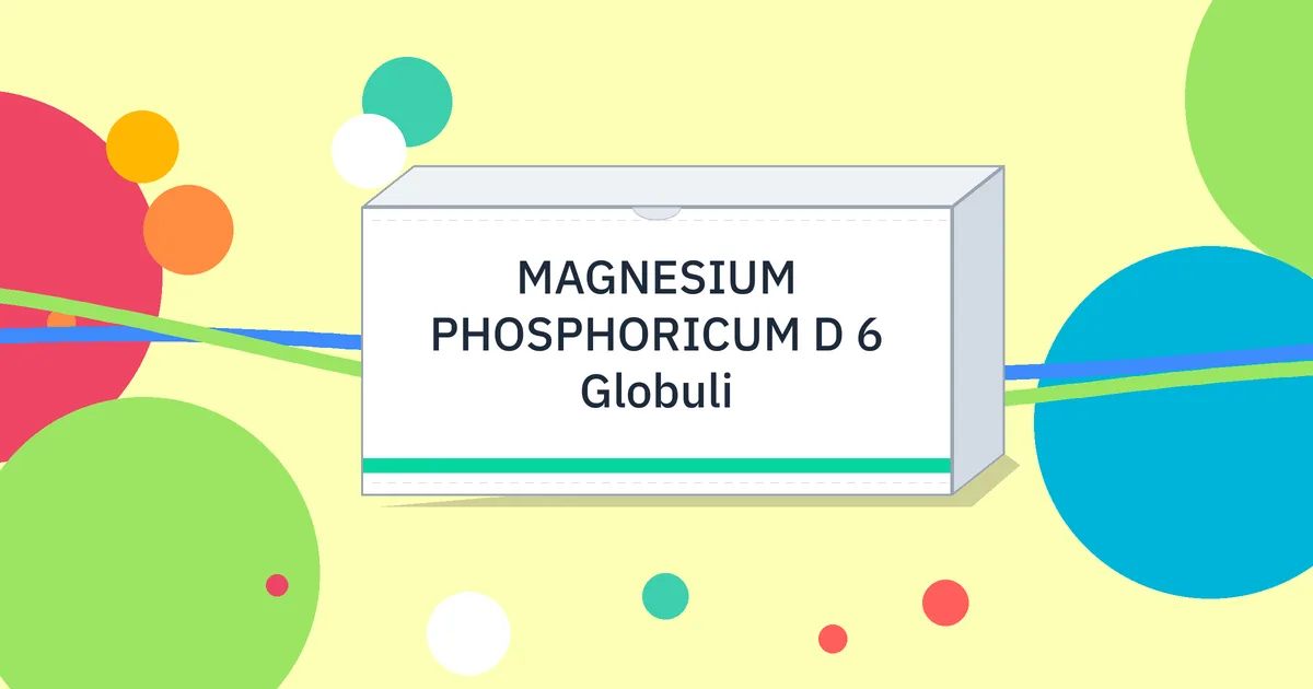Symbolbild: Packung mit der Aufschrift MAGNESIUM PHOSPHORICUM D 6 Globuli (PZN 17505856) – Verfügbarkeit und Bezug in Apotheken in Frankfurt am Main