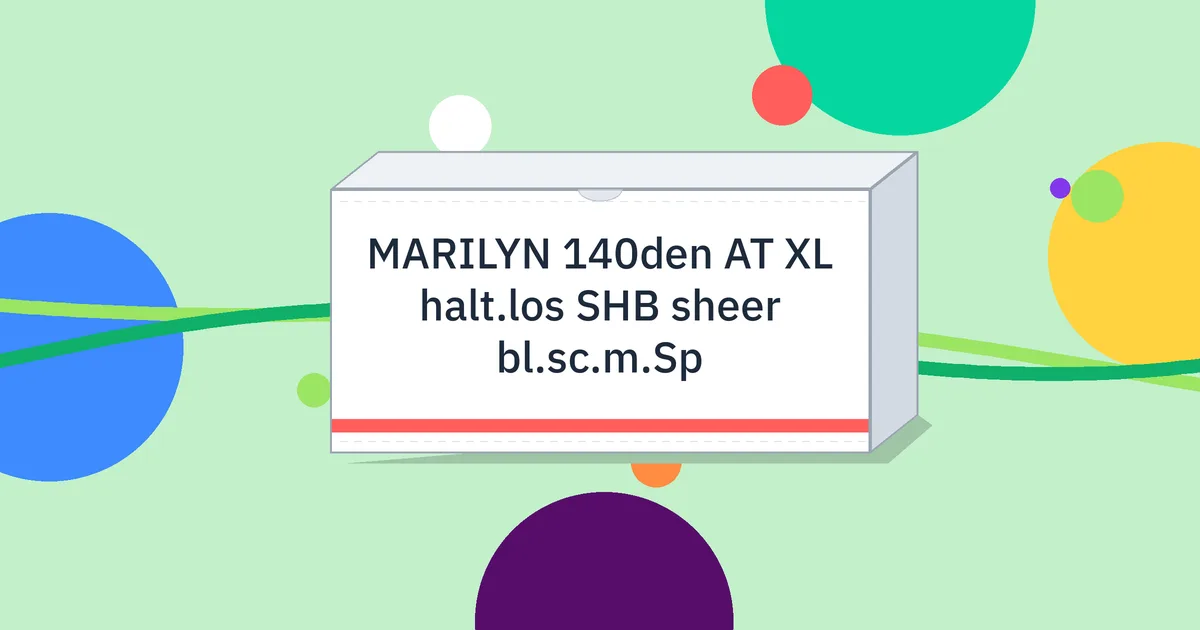 Symbolbild: Packung mit der Aufschrift MARILYN 140den AT XL halt.los SHB sheer bl.sc.m.Sp (PZN 16186751) – Verfügbarkeit und Bezug in Apotheken in Frankfurt am Main