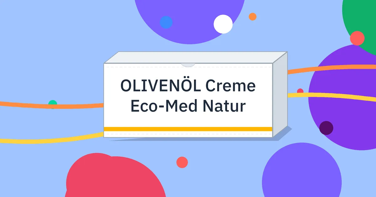 Symbolbild: Packung mit der Aufschrift OLIVENÖL Creme Eco-Med Natur (PZN 20327157) – Verfügbarkeit und Bezug in Apotheken in Frankfurt am Main