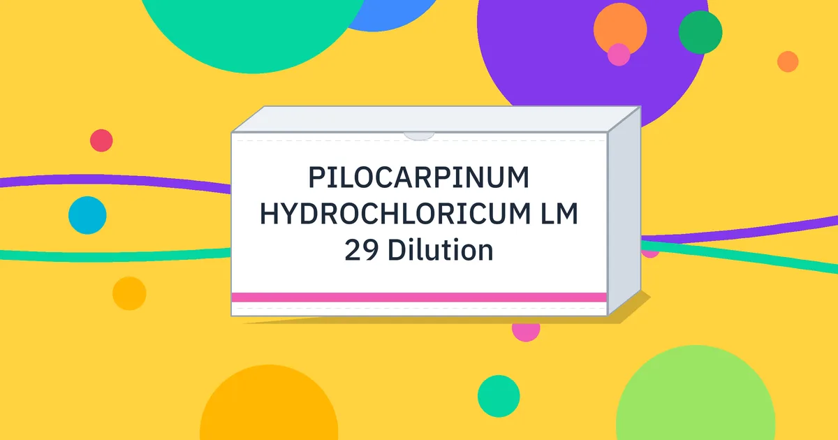 Symbolbild: Packung mit der Aufschrift PILOCARPINUM HYDROCHLORICUM LM 29 Dilution (PZN 13642243) – Verfügbarkeit und Bezug in Apotheken in Frankfurt am Main