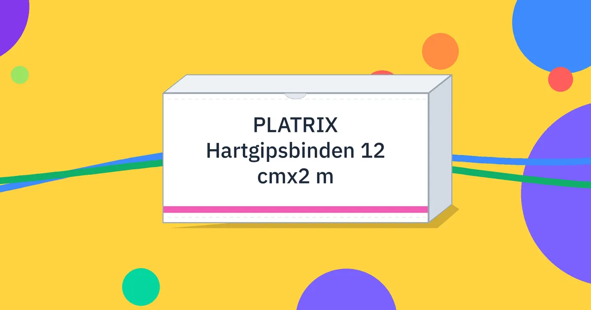 Symbolbild: Packung mit der Aufschrift PLATRIX Hartgipsbinden 12 cmx2 m (PZN 16149827) – Verfügbarkeit und Bezug in Apotheken in Frankfurt am Main
