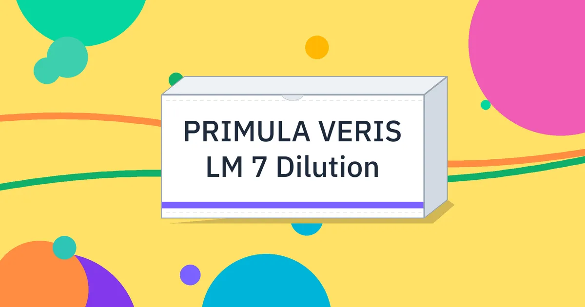 Symbolbild: Packung mit der Aufschrift PRIMULA VERIS LM 7 Dilution (PZN 13667421) – Verfügbarkeit und Bezug in Apotheken in Frankfurt am Main