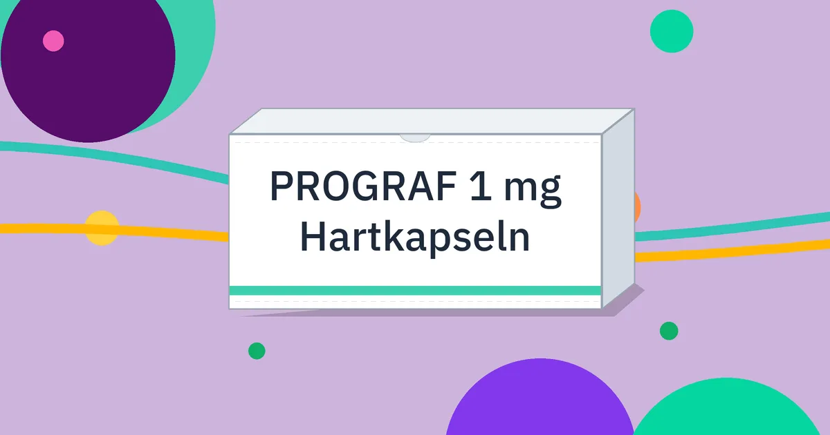 Symbolbild: Packung mit der Aufschrift PROGRAF 1 mg Hartkapseln (PZN 11240598) – Verfügbarkeit und Bezug in Apotheken in Frankfurt am Main