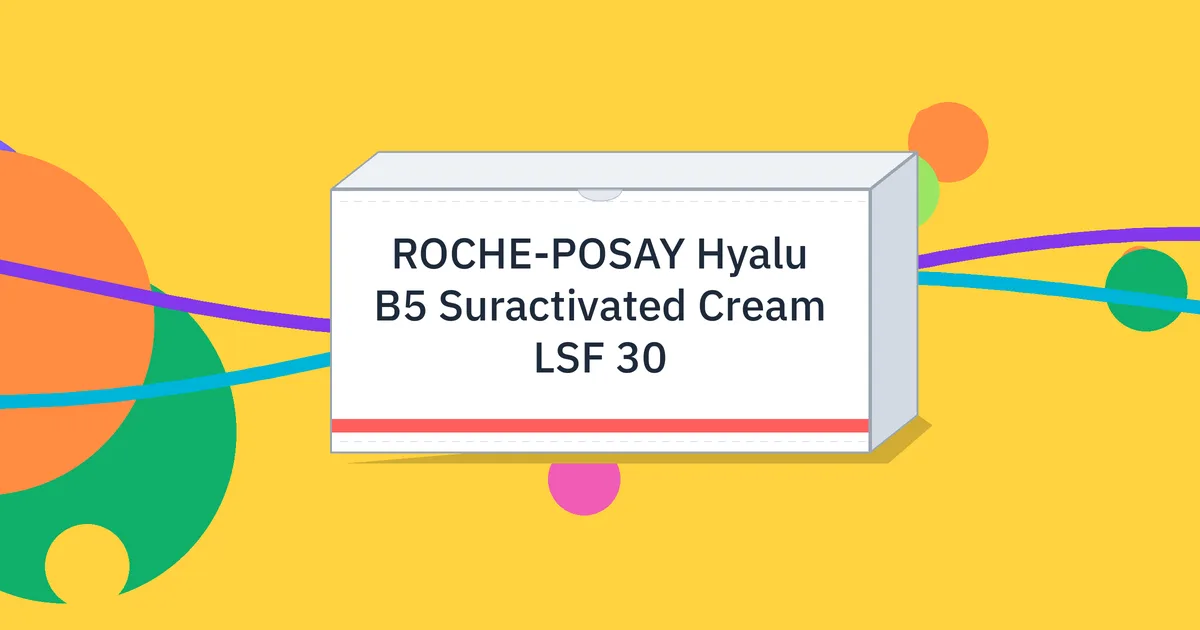 Symbolbild: Packung mit der Aufschrift ROCHE-POSAY Hyalu B5 Suractivated Cream LSF 30 (PZN 19948598) – Verfügbarkeit und Bezug in Apotheken in Frankfurt am Main