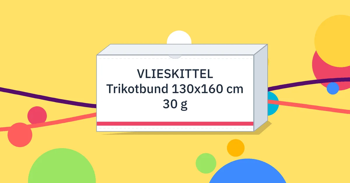 Symbolbild: Packung mit der Aufschrift VLIESKITTEL Trikotbund 130x160 cm 30 g (PZN 09328624) – Verfügbarkeit und Bezug in Apotheken in Frankfurt am Main