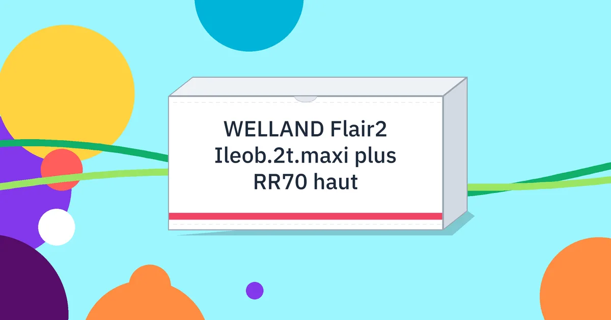 Symbolbild: Packung mit der Aufschrift WELLAND Flair2 Ileob.2t.maxi plus RR70 haut (PZN 04740834) – Verfügbarkeit und Bezug in Apotheken in Frankfurt am Main