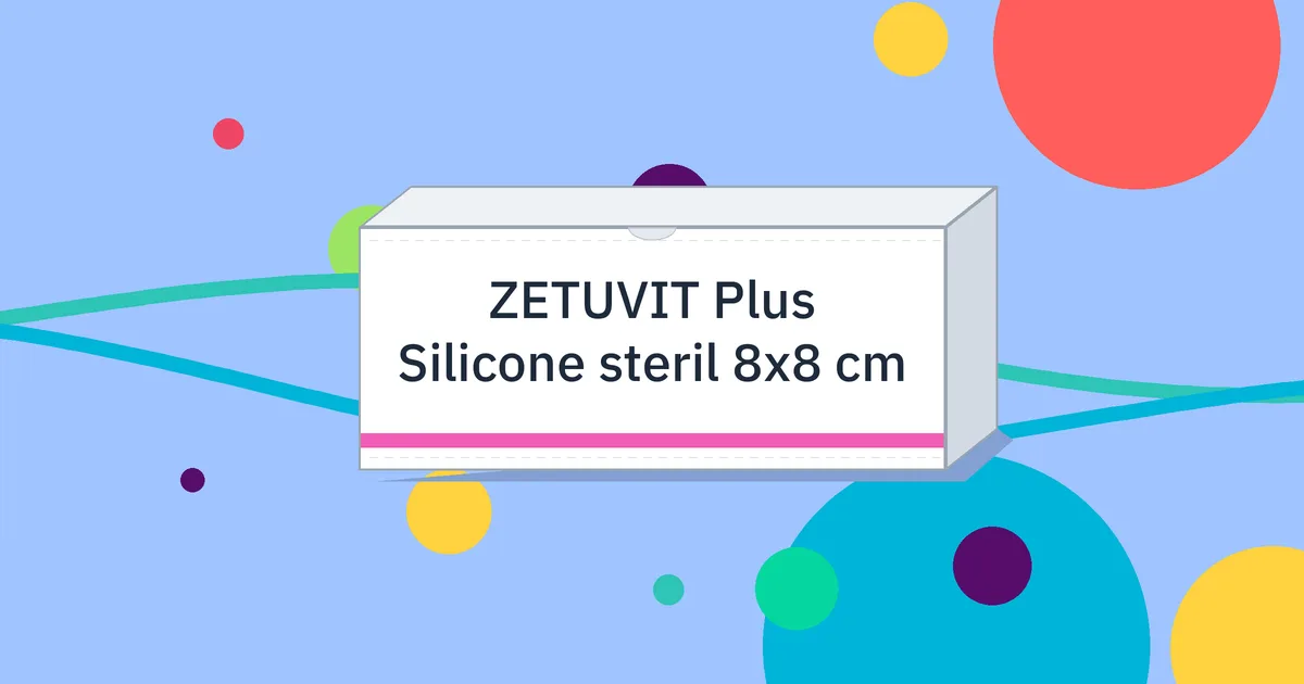 Symbolbild: Packung mit der Aufschrift ZETUVIT Plus Silicone steril 8x8 cm (PZN 19669220) – Verfügbarkeit und Bezug in Apotheken in Frankfurt am Main