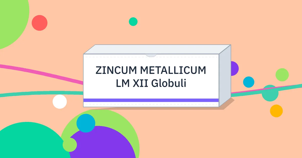 Symbolbild: Packung mit der Aufschrift ZINCUM METALLICUM LM XII Globuli (PZN 02679119) – Verfügbarkeit und Bezug in Apotheken in Frankfurt am Main