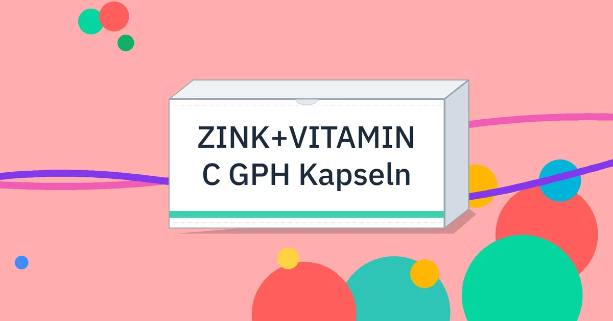 Symbolbild: Packung mit der Aufschrift ZINK+VITAMIN C GPH Kapseln (PZN 04131710) – Verfügbarkeit und Bezug in Apotheken in Frankfurt am Main