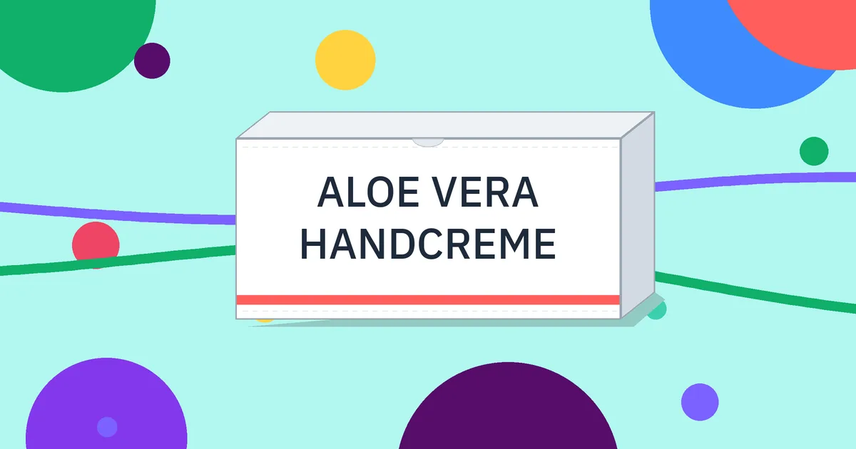 Symbolbild: Packung mit der Aufschrift ALOE VERA HANDCREME (PZN 19907518) – Verfügbarkeit und Bezug in Apotheken in Frankfurt am Main