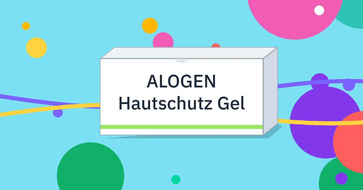 Symbolbild: Packung mit der Aufschrift ALOGEN Hautschutz Gel (PZN 09527022) – Verfügbarkeit und Bezug in Apotheken in Frankfurt am Main