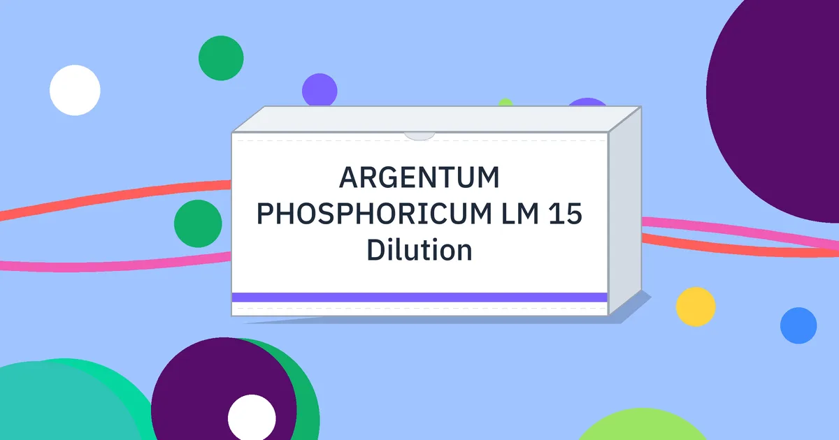 Symbolbild: Packung mit der Aufschrift ARGENTUM PHOSPHORICUM LM 15 Dilution (PZN 12769616) – Verfügbarkeit und Bezug in Apotheken in Frankfurt am Main