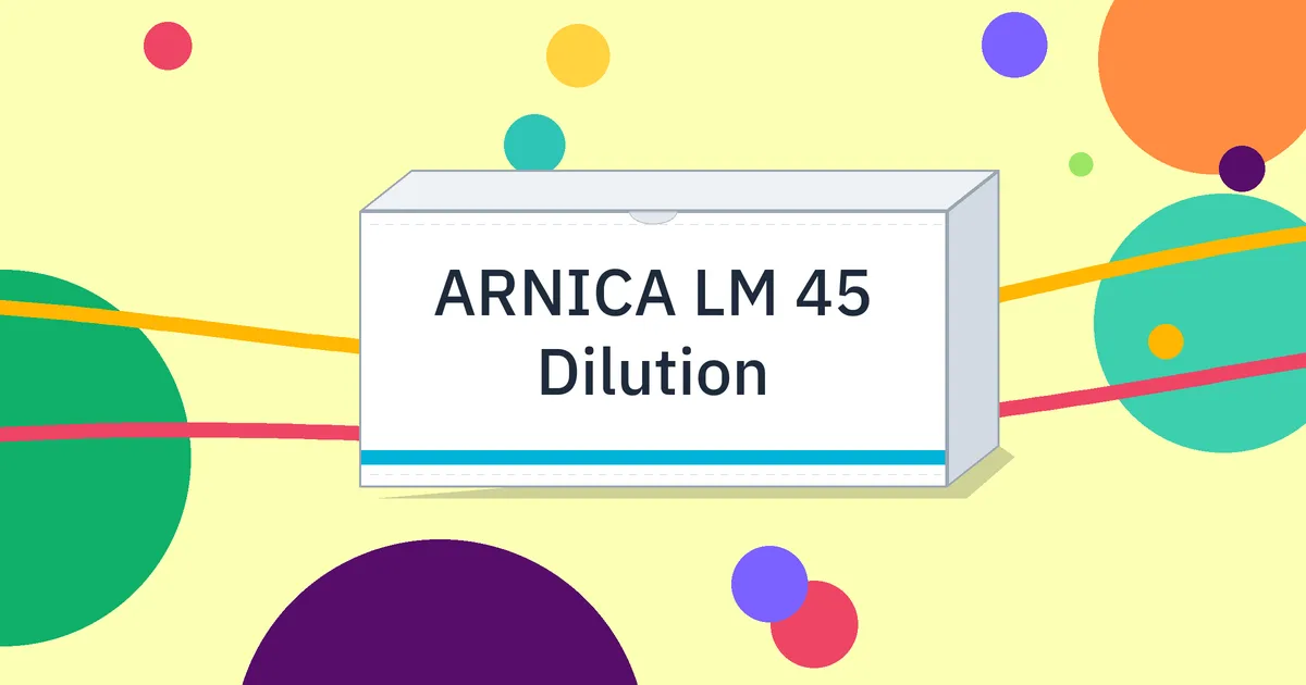 Symbolbild: Packung mit der Aufschrift ARNICA LM 45 Dilution (PZN 12770677) – Verfügbarkeit und Bezug in Apotheken in Frankfurt am Main