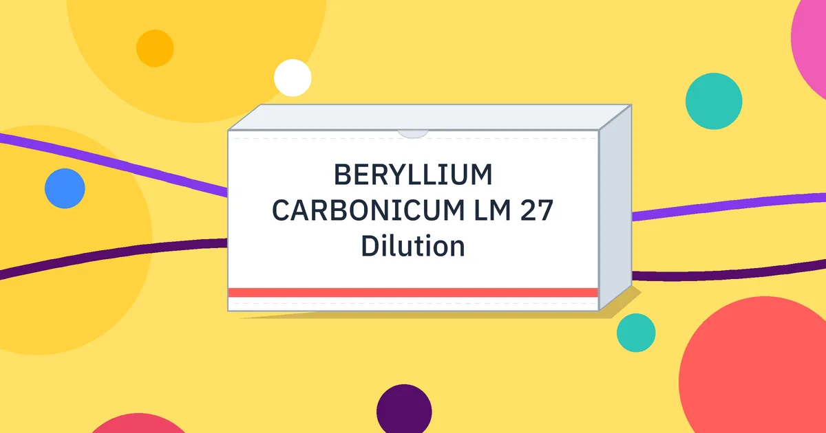 Symbolbild: Packung mit der Aufschrift BERYLLIUM CARBONICUM LM 27 Dilution (PZN 13384462) – Verfügbarkeit und Bezug in Apotheken in Frankfurt am Main