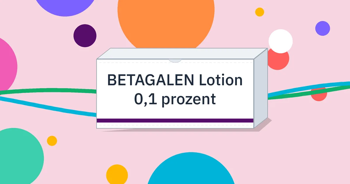 Symbolbild: Packung mit der Aufschrift BETAGALEN Lotion 0,1 prozent (PZN 06880344) – Verfügbarkeit und Bezug in Apotheken in Frankfurt am Main