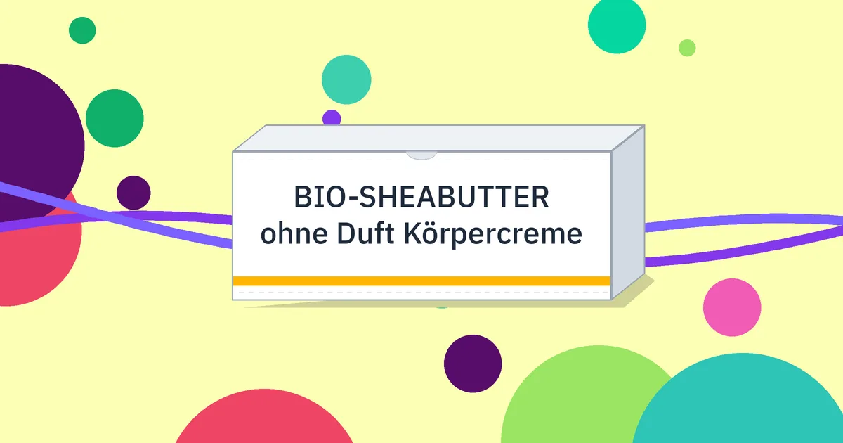 Symbolbild: Packung mit der Aufschrift BIO-SHEABUTTER ohne Duft Körpercreme (PZN 17415685) – Verfügbarkeit und Bezug in Apotheken in Frankfurt am Main